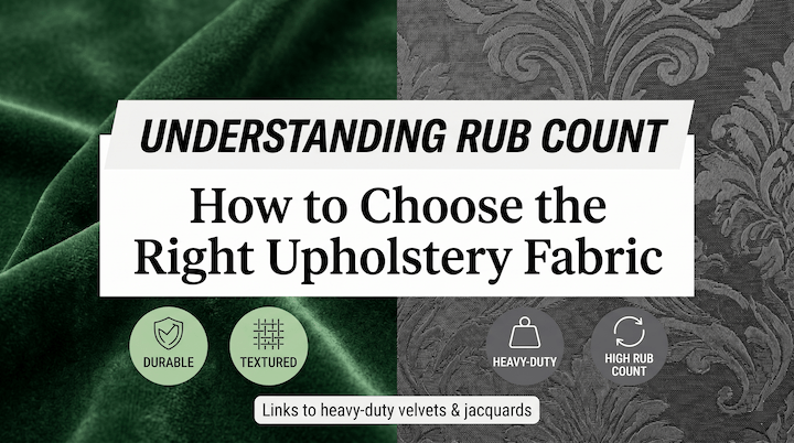 Understanding Rub Count: How to Choose the Right Upholstery Fabric ...