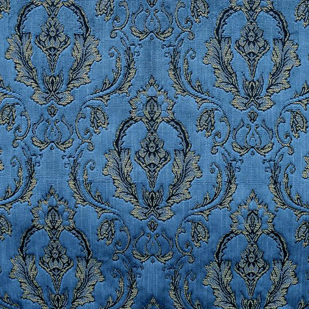 Lorenzino Royal Blue Damask Velvet Fabric – Classic Modern Fabrics