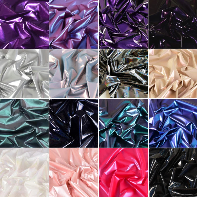 17 Color / Delfina Metallic Faux Leather Fabric – Classic Modern Fabrics