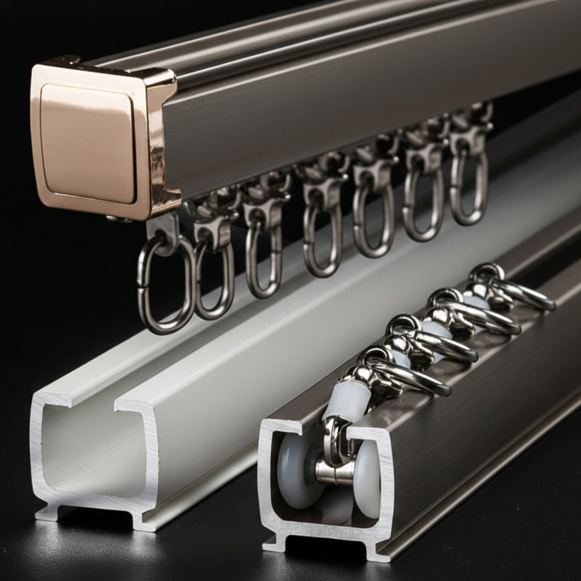 Morten Heavy Duty Alloy Drapery Track – Classic Modern Fabrics