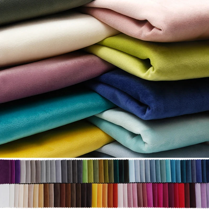 45 Color / Manuel Thick Solid Velvet Fabric – Classic Modern Fabrics
