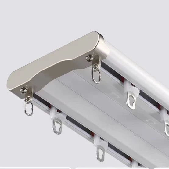 All-In-One Dual Curtain Drapery Track – Classic Modern Fabrics