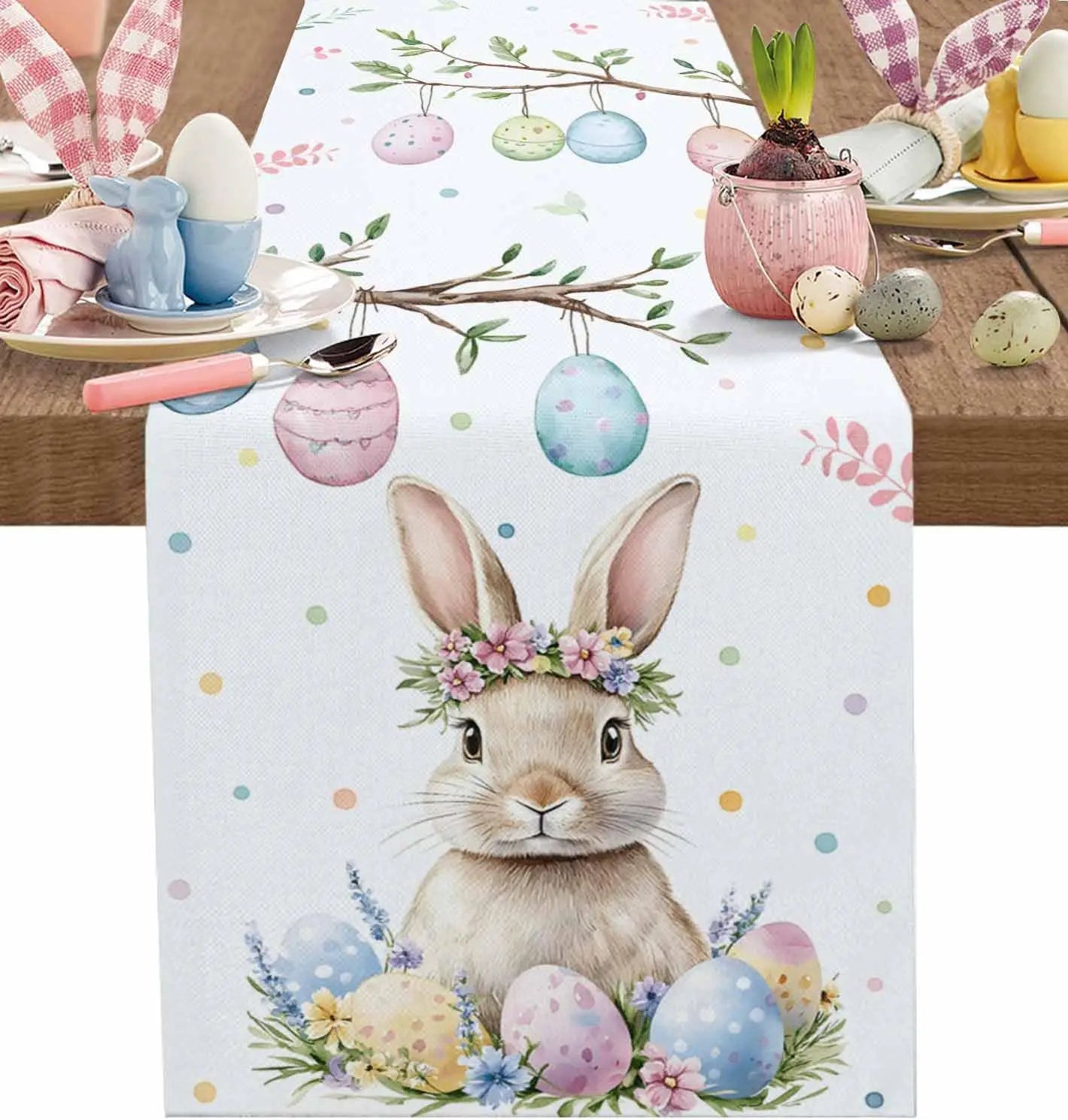 Easter Bunny Table Runner – Classic Modern Fabrics