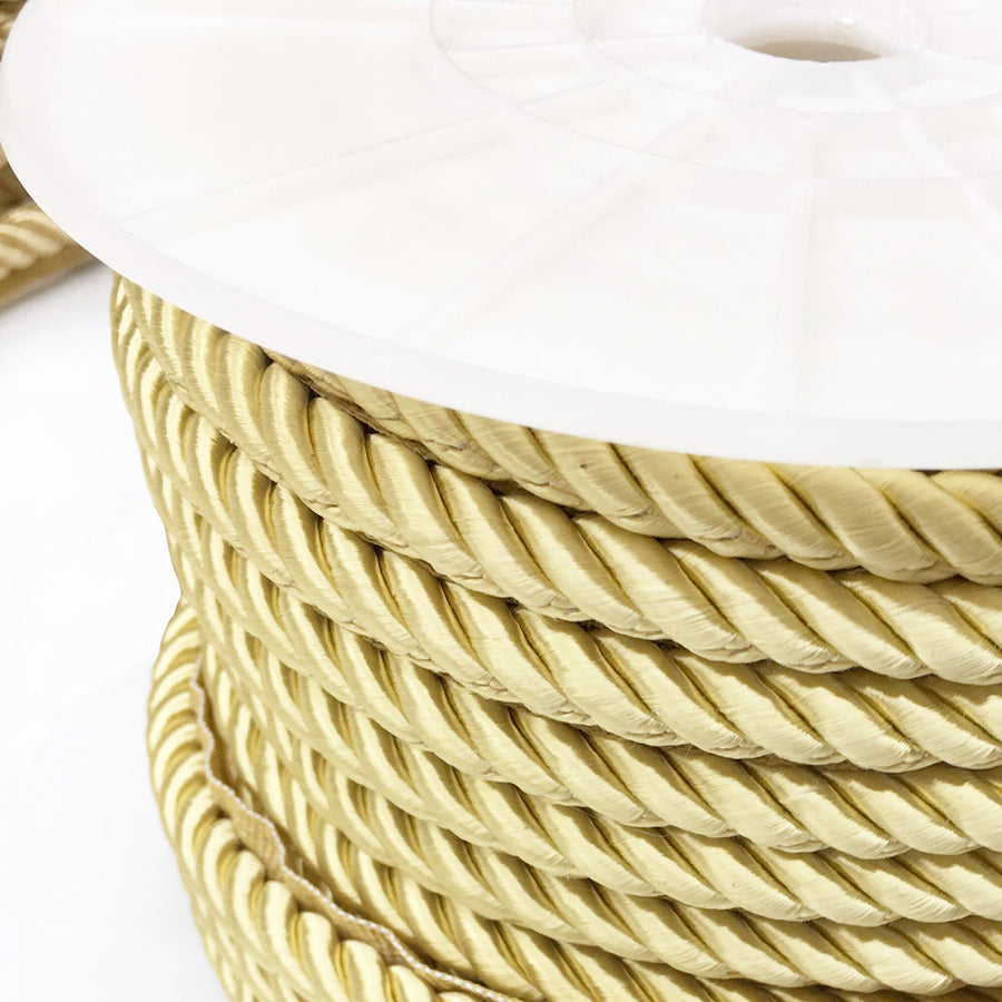 5 YARDS / 9 COLORS / 3/8" Twisted Cord, 9mm 3 ply Rope, Trim, Piping ...