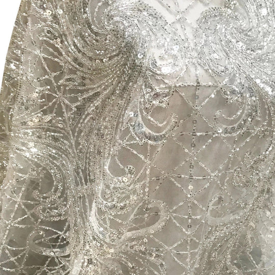 Sequin Lace Fabric | Classic Modern Fabrics